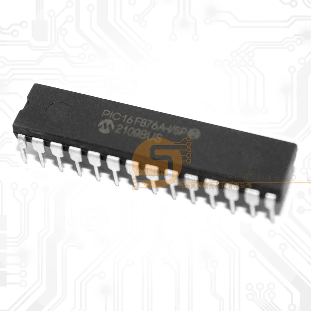 Microcontrolador IC de 8 bits, Chip PIC16F876A-I/SP DIP28 PIC16F876A DIP 16F876A DIP-28