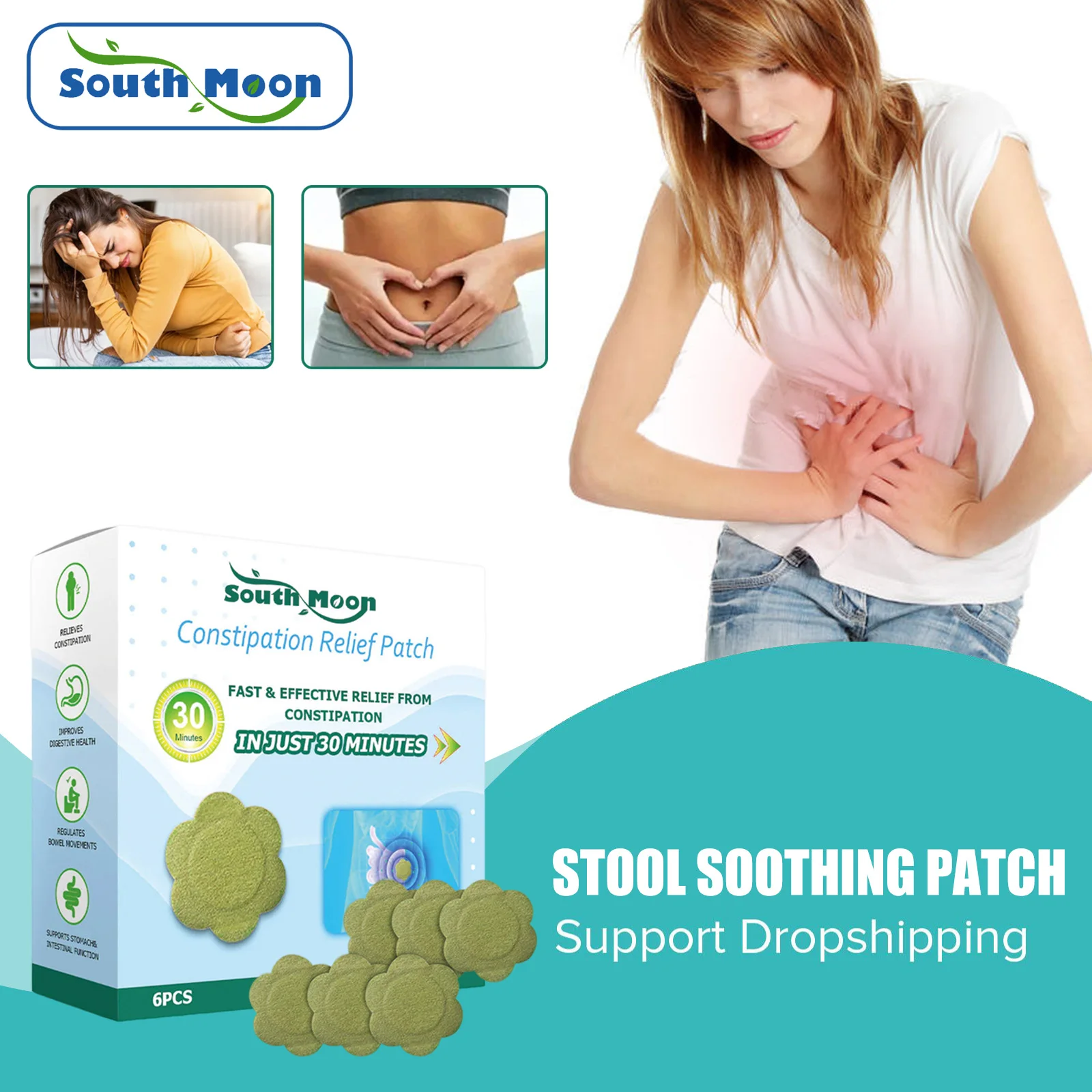 Constipation-Moisten-Intestine-Patches-Promote-Stomach-Peristalsis ...
