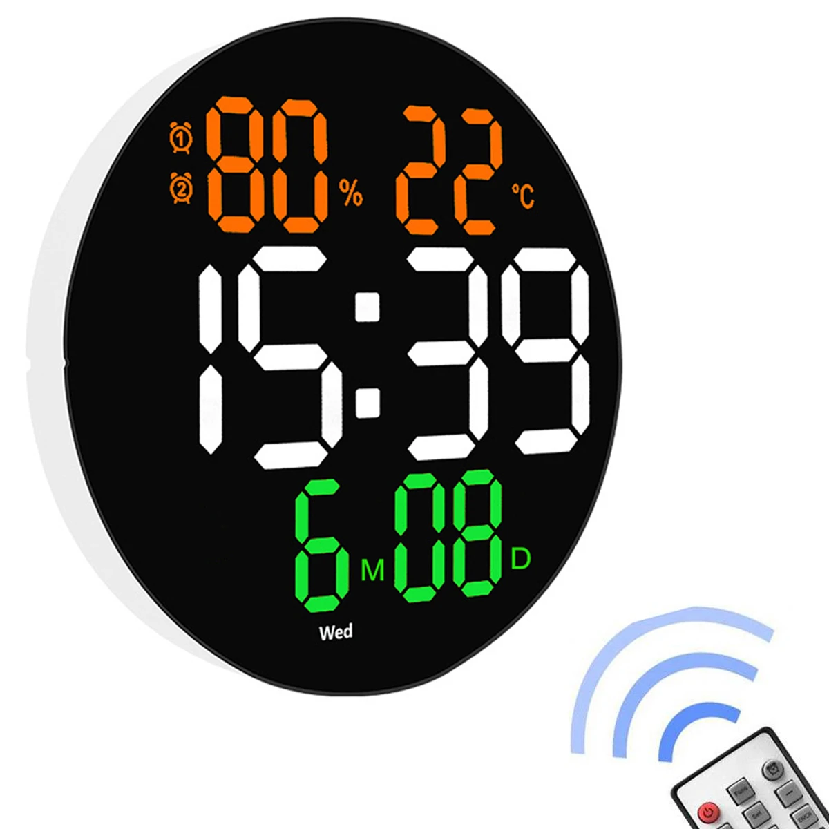 10-inch-Digital-Led-Wall-Clock-Calendar-with-Dual-Alarms-and ...