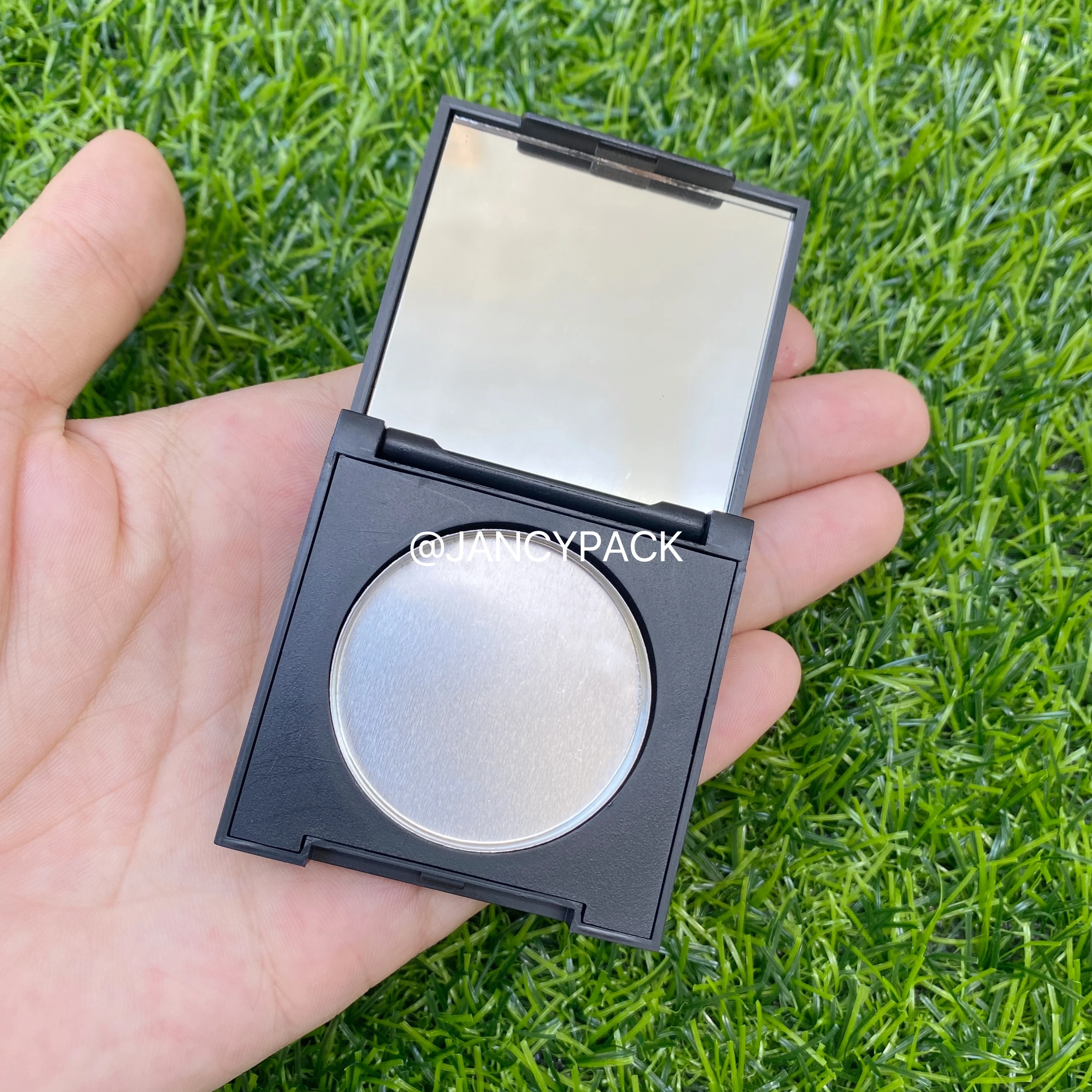 10PCS-36-5mm-Square-Empty-Eyeshadow-Pigment-Pan-Container-with-Mirror ...