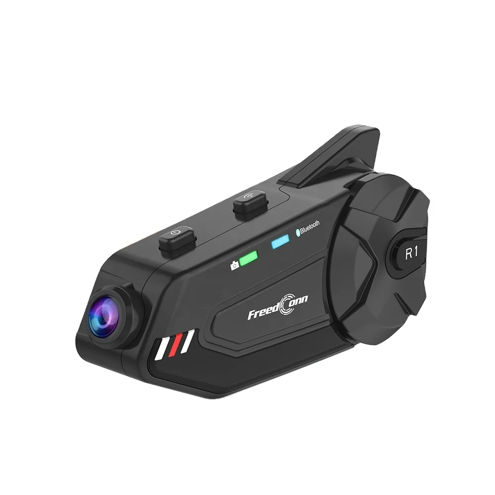 LJW-FreedConn-R1-Plus-FM-Radio-Motorcycle-Helmet-Waterproof-Wireless ...