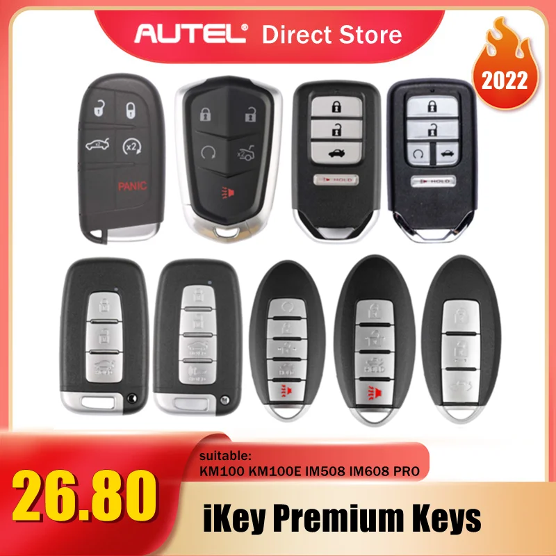 Autel Premium Universal Smart Key For Chrysler/cadillac/honda/hyundai ...