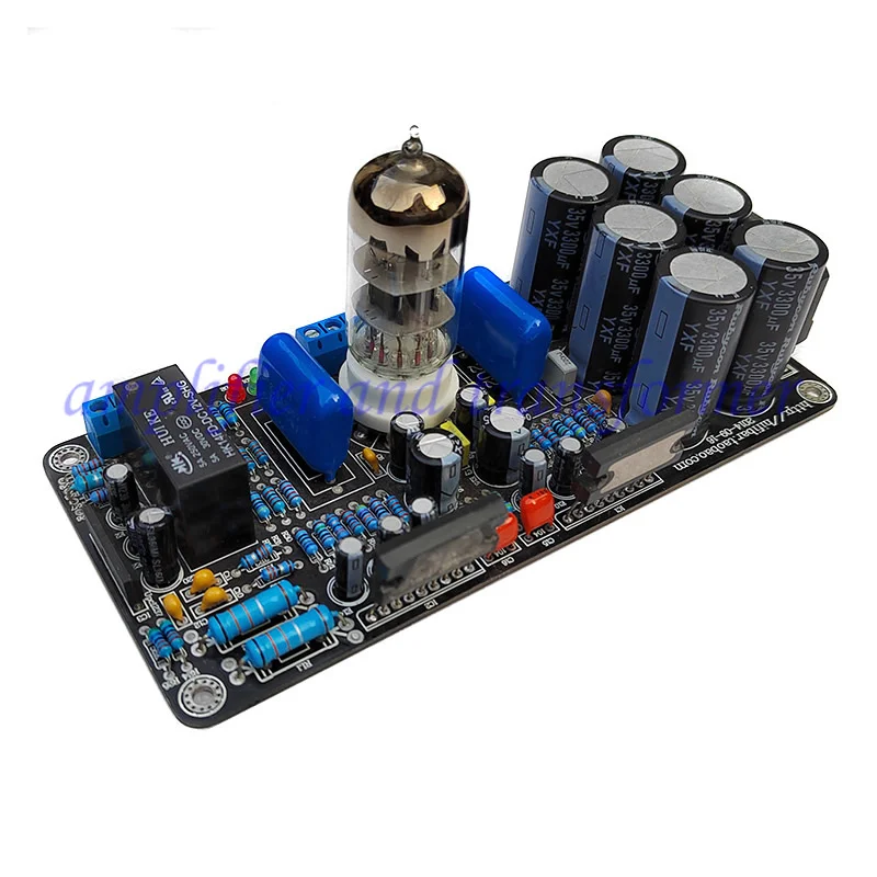 TDA1514+5670 6N3 electronic tube buffer power amplifier board ...