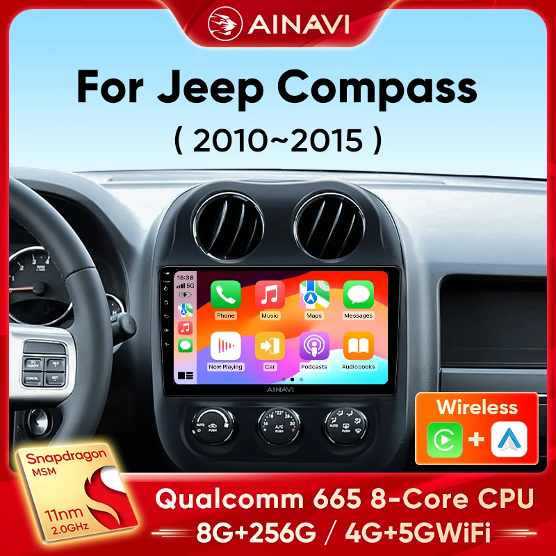 Ainavi-Car-Radio-For-Jeep-Compass-Patriot-2010-2016-Multimedia-Player ...