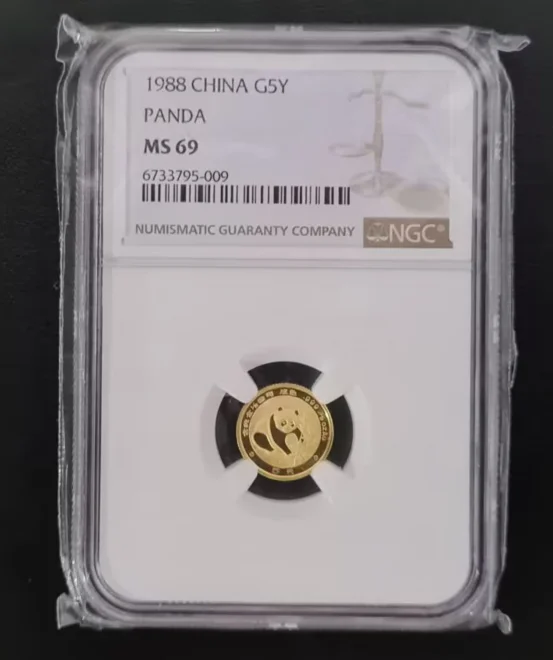 1988 China 1/20 oz Panda Gold Coin NGC MS69| | - AliExpress