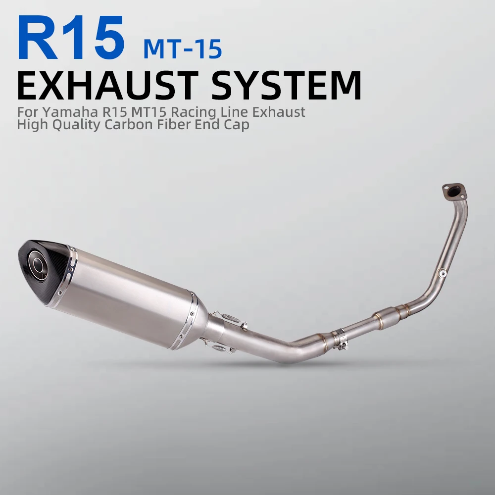 For Yamaha Yzf R15 V3 Mt15 Mt125 Xsr155 Escape Motorcycle Full System ...