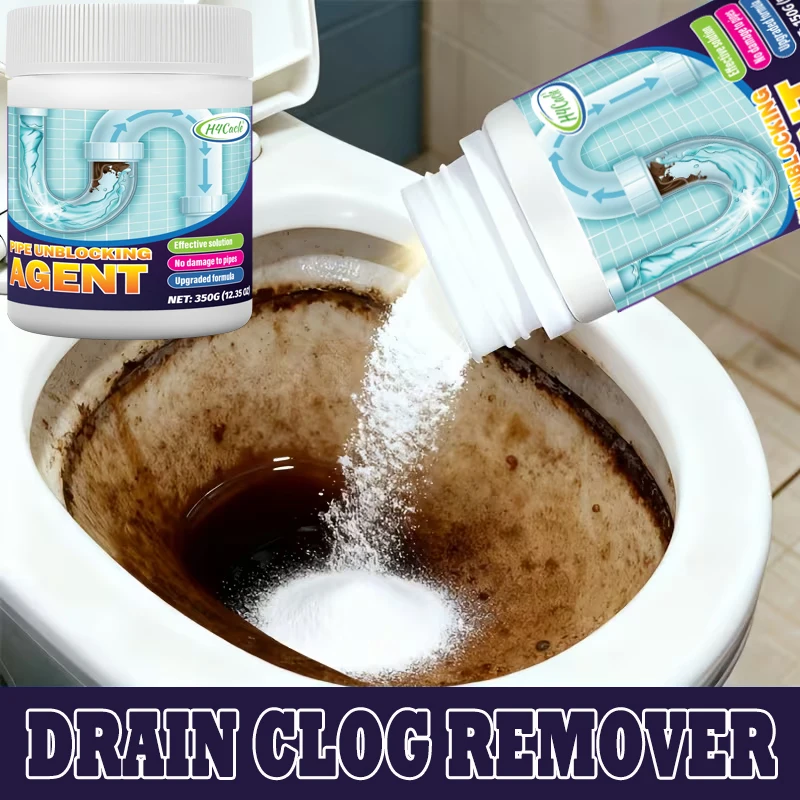Fast-Acting Unblocker Pipe Unblocking Agent Heavy-Duty Drain Cleaner ...