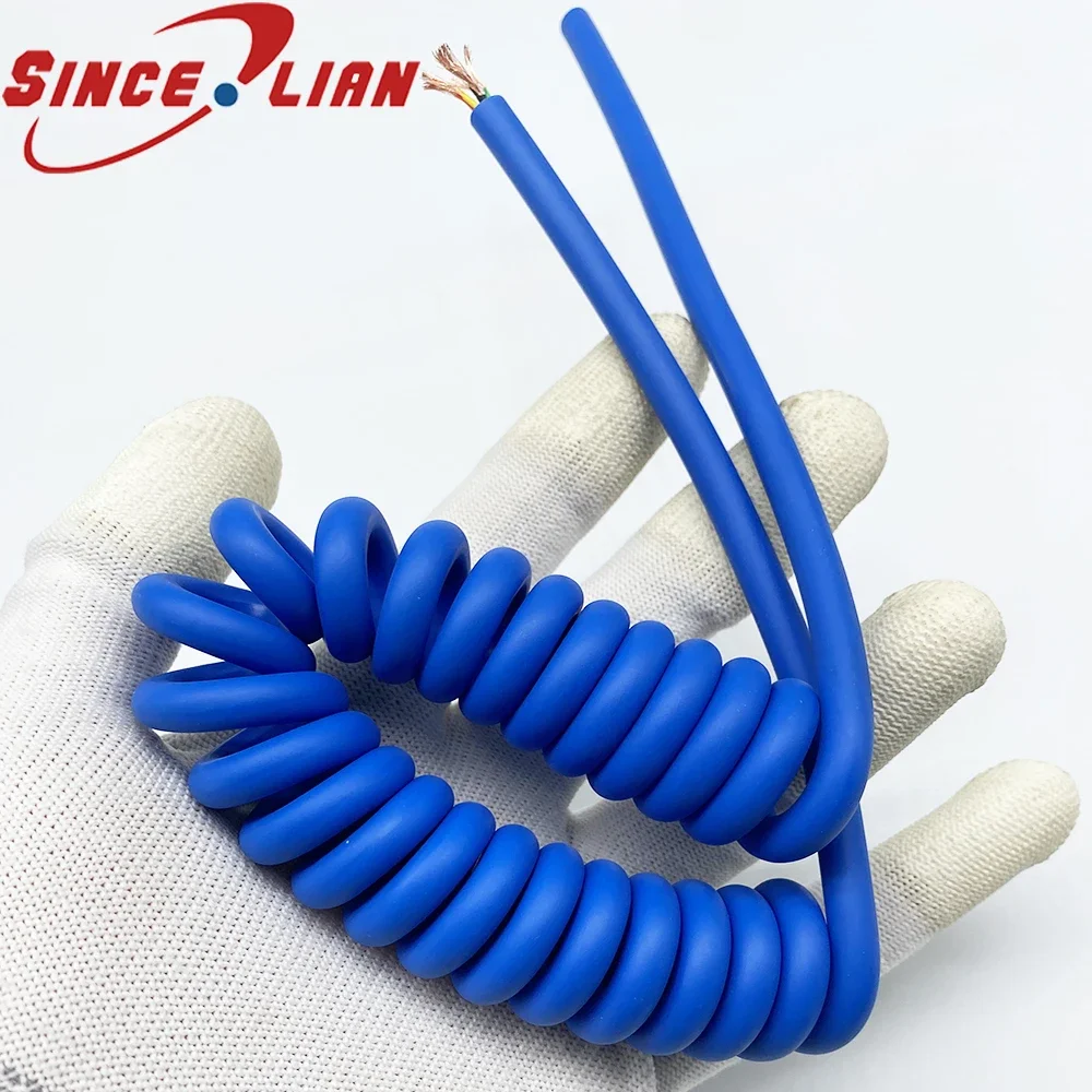 DIY Spiral Wire PU Slingshot Air Plug Spring wire OD 6.0mm Stretch ...