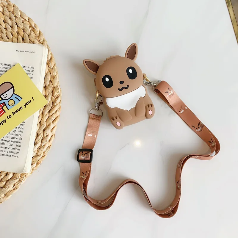 Cartoon Eevee Pokemon Kawaii Shoulder Bag - KawaiiMerch.com