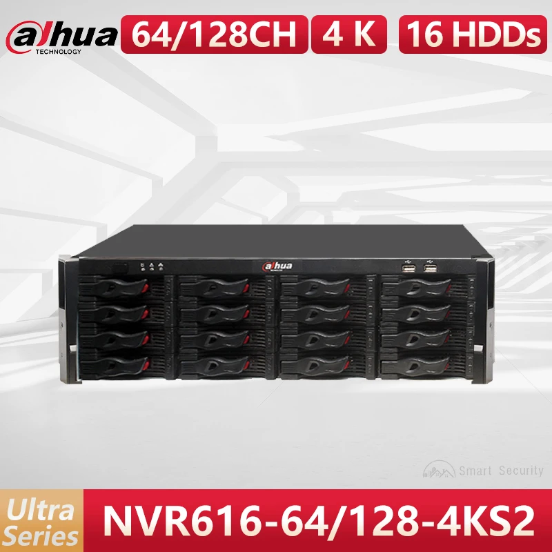 Dahua-Original-64-128-Channel-3U-16HDDs-4K-NVR-Ultra-series-Network ...