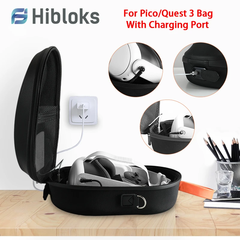 Hibloks-VR-Storage-Bag-for-Oculus-Quest-3-Pico-4-Pro-Accessories-Travel ...
