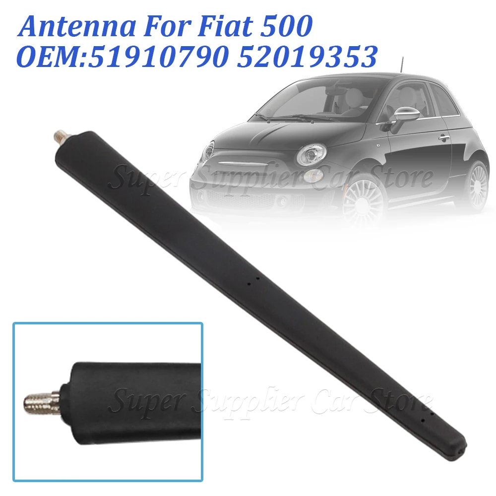 1-PC-Antenna-For-Fiat-500-51910790-52019353-Black-Car-Radio-Aerials ...