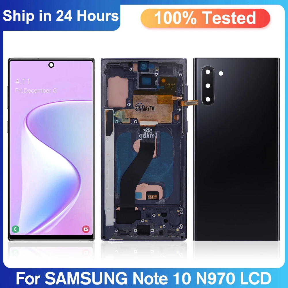Note10-New-TFT-For-Samsung-Galaxy-Note-10-N970-N970F-Display-Touch-Screen-Digitizer-Replace ...