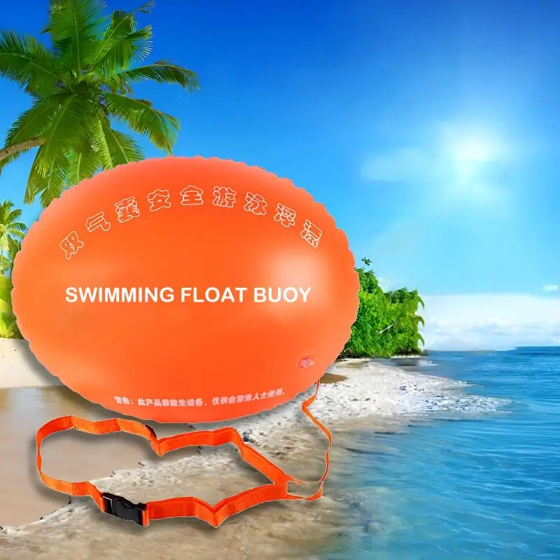 ROOXIN-Double-Airbag-Inflatable-Swimming-Float-Buoy-Swim-Floating-Bag ...