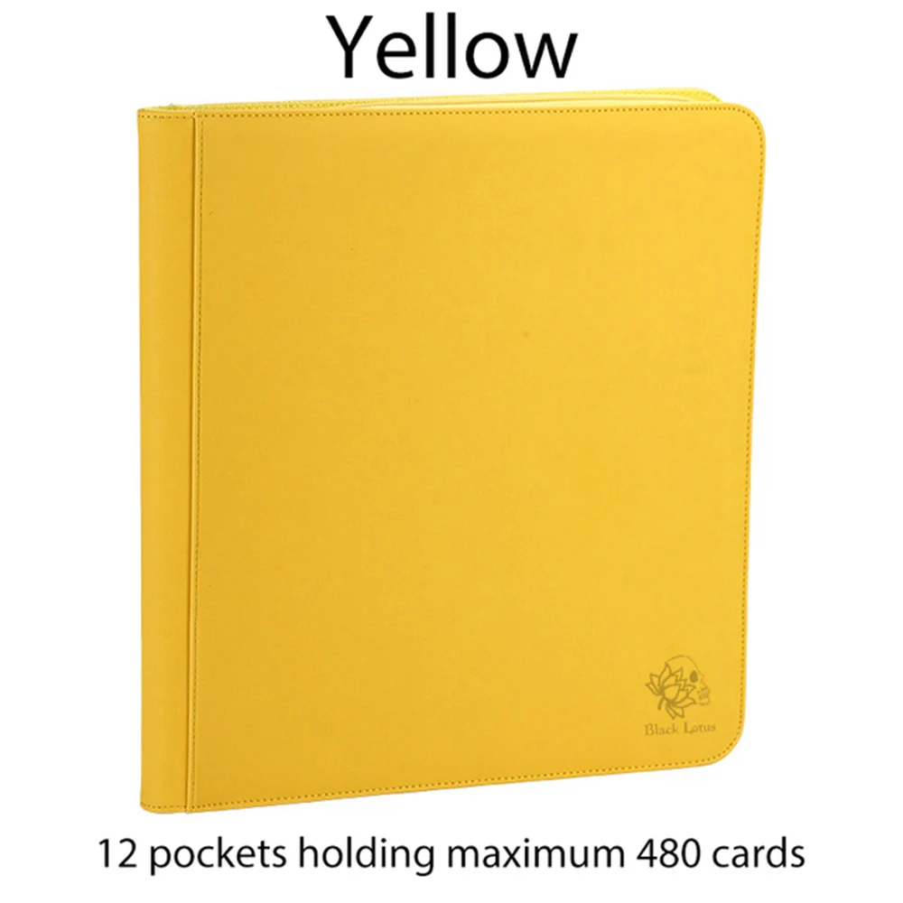 480-pockets-Binder-for-Cards-12-Pocket-Card-binder-with-40Pages ...