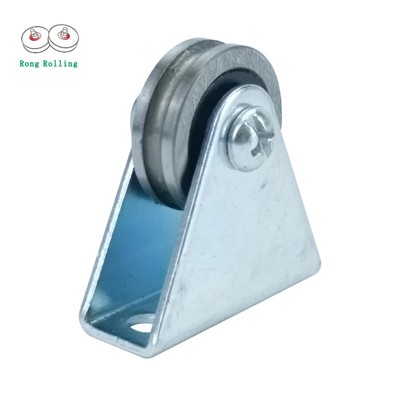 Steel rope nylon rope u groove pulley, bearing pulley rollers, high ...