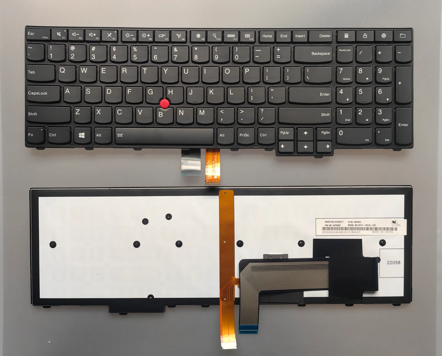 Backlit-English-Keyboard-for-Lenovo-IBM-thinkpad-E531-L540-W540-W550 ...