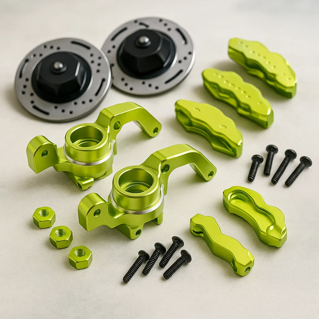 Aluminum Alloy Upgrade Parts for XTS-F10 1/10 RC Rally Car Hop-Up Metal ...