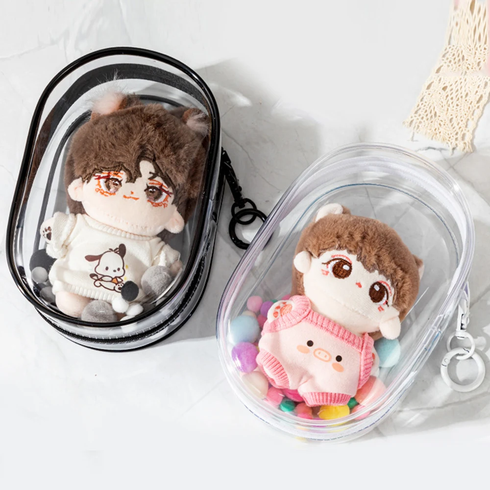 Clear-Outdoor-Bag-18CM-Cartoon-Plush-Dolls-AC-Toys-Transparent-Mini ...