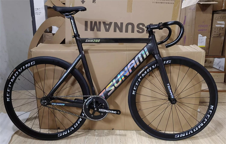 Велосипед Tsunami SNM200 Fixie алюминиевый | AliExpress