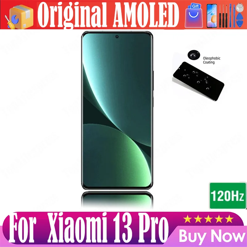 6.73''AMOLED Display For Xiaomi 13 Pro LCD 2210132G, 2210132C Touch ...