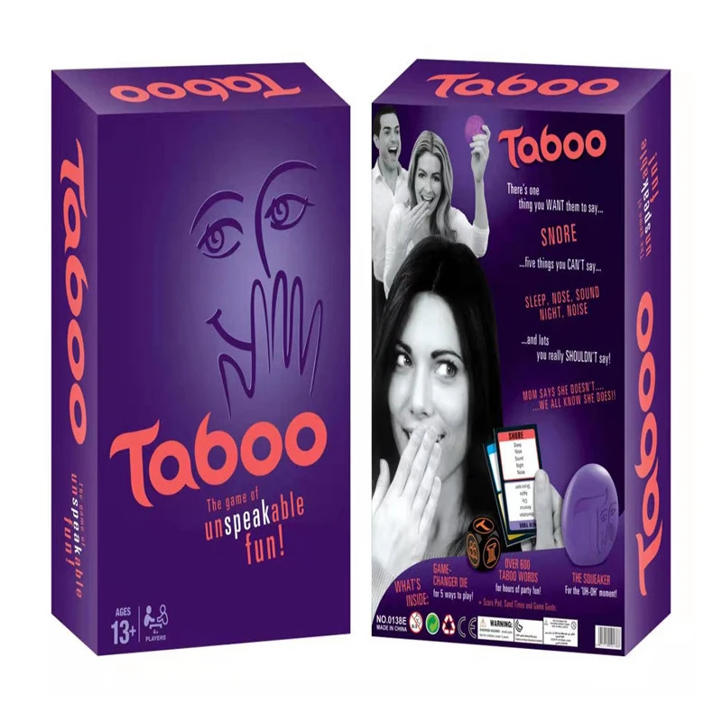 Taboo Game Board