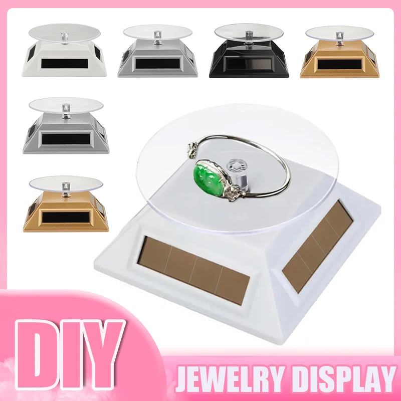 360-Degree-Solar-Display-Stand-Watch-Photography-Stand-Display ...