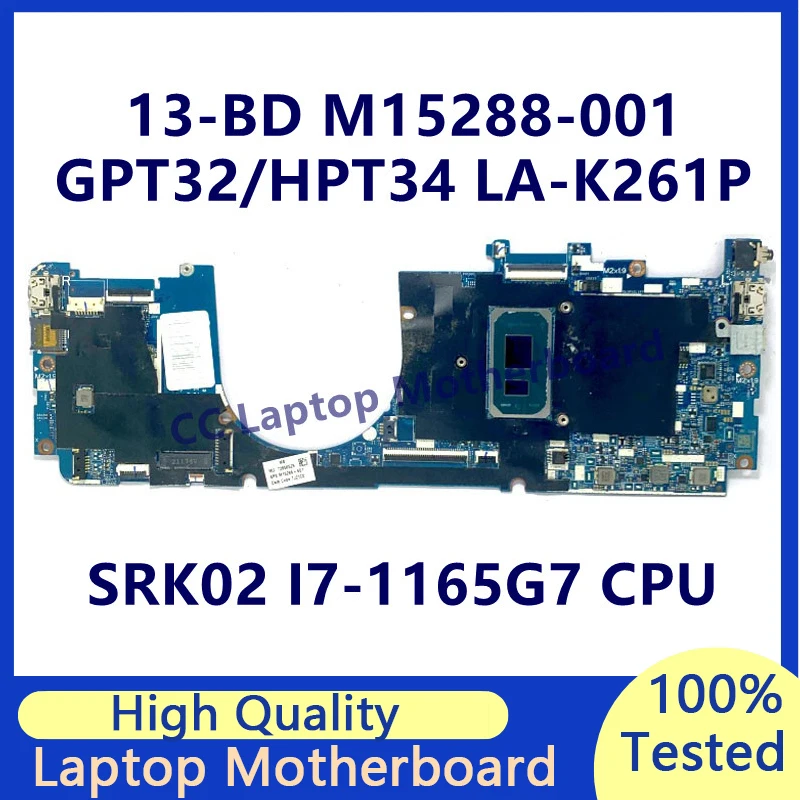 M15288-001 M15288-501 M15288-601 For HP Envy 13-BD GPT32/HPT34 LA-K261P ...