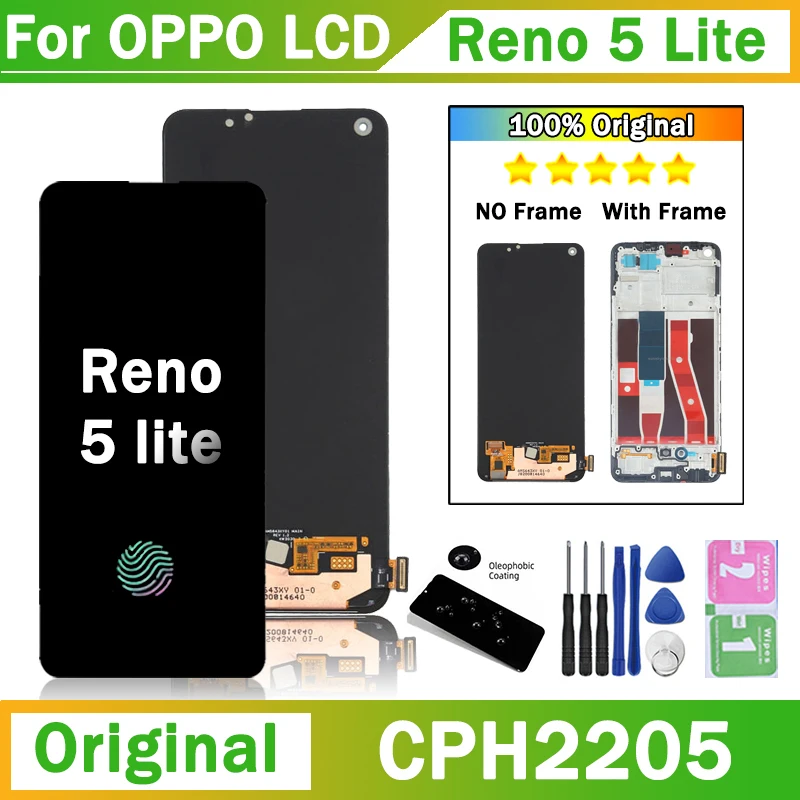 6-43-Original-For-OPPO-Reno5-Lite-CPH2205-LCD-Touch-Screen-Digitizer ...