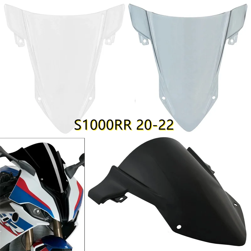 Motorcycle Windshield Bmw S1000rr | Double Bubble Windscreen Bmw ...