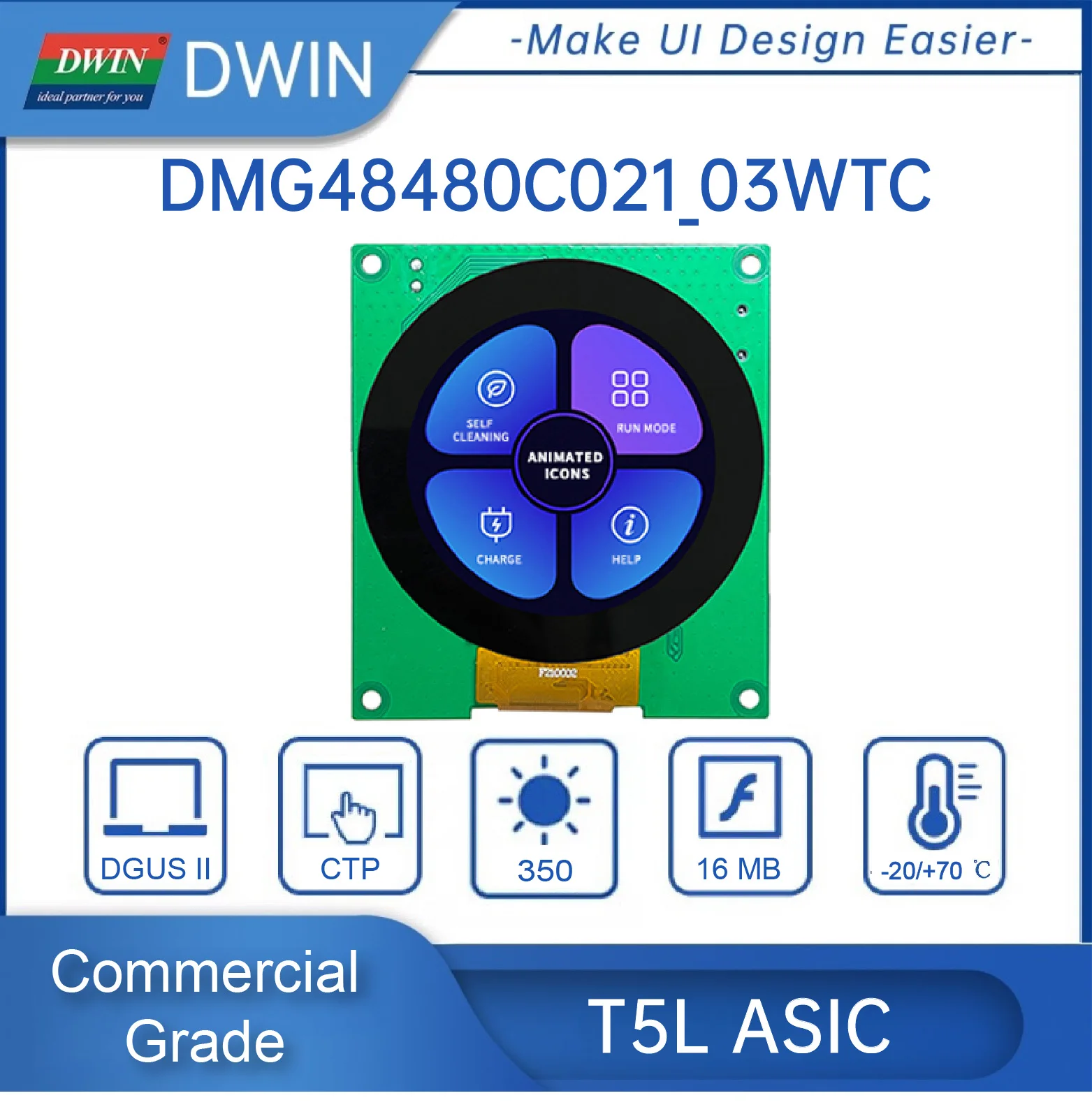 DWIN-2-1-Round-LCD-IPS-Display-Modules-480-480-Pixels-TTL-RS232 ...
