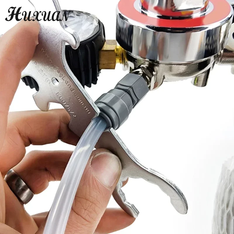 KegLand 7 In 1 Faucet Tap Wrench/Spanner Tool - Duotight Tube Remover A ...