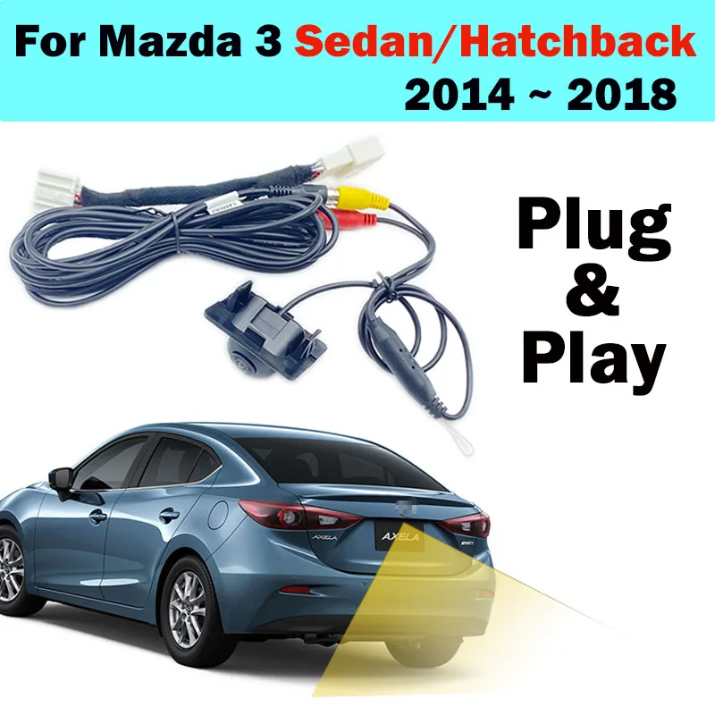 HICAMRUI-Rear-Reversing-Backup-Camera-for-Mazda-3-Mazda3-Axela-BM-Sedan ...