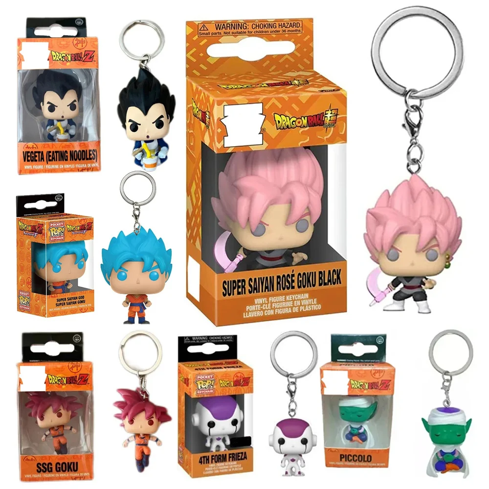 Dragon-Ball-Keychain-Vegeta-Gohan-Cell-Action-Figure-PVC-Collection ...