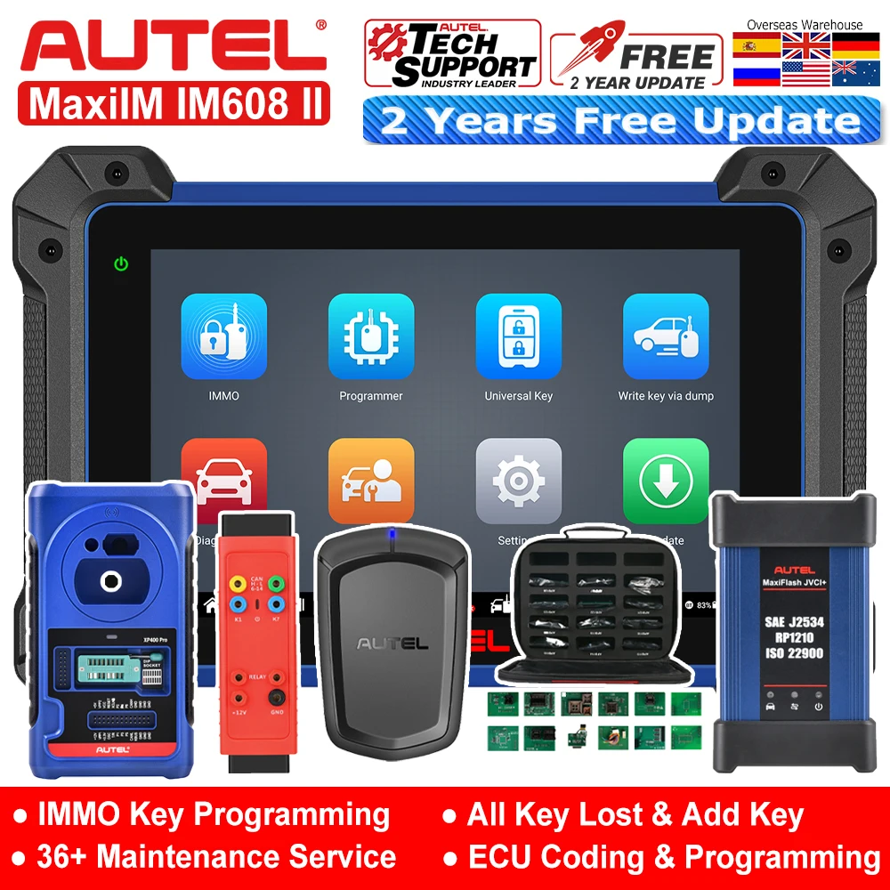 Autel-Program-Scanner-IM608-II-IM608S-II-Key-FOB-Programming-Tool ...