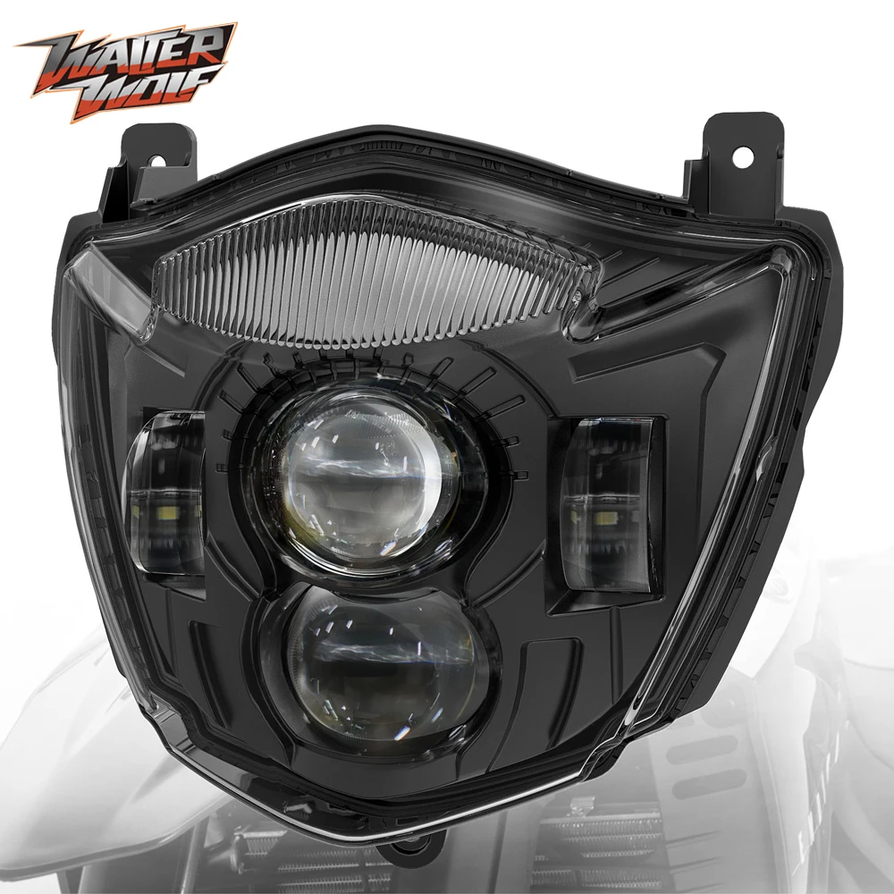 For-YAMAHA-XT660X-XT660R-LED-Headlights-Assembly-Front-Light-Motorcycle ...