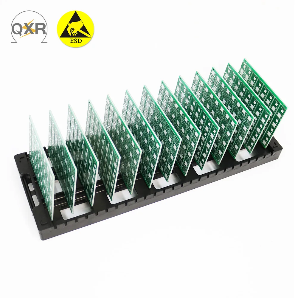 ESD-Q-PC7-Safe-PCB-Storage-Rack-and-Holder-435X160X30mm-H-shape-25pcs ...
