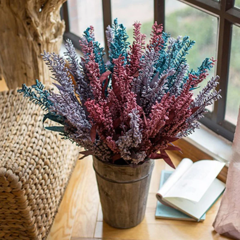 68cm-Wheat-Ear-Artificial-Flowers-Natural-Dried-Flowers-8-Wheat-Ears ...