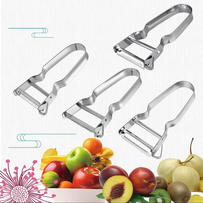 Econome,Éplucheur de légumes et de fruits en acier inoxydable,outils de ...