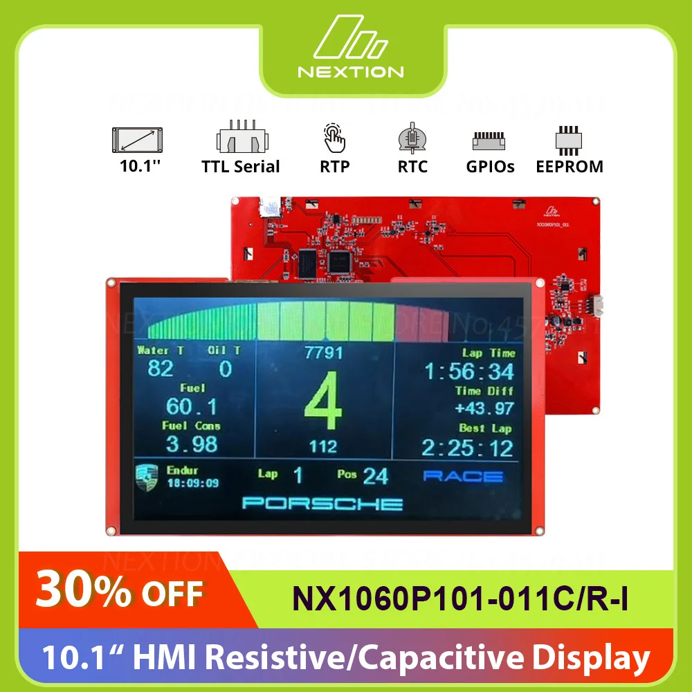 NEXTION 10.1'' Intelligent NX1060P101-011C/R-I Multifunction HMI ...