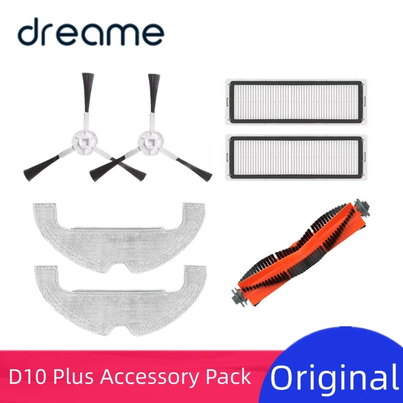 Original-Dreame-D10-Plus-Accessory-Parts-Mop-Cloth-Side-Brush-Main ...