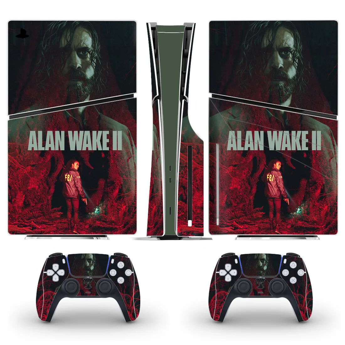 Game-Alan-Wake-2-PS5-Slim-Disc-Skin-Sticker-Decal-Cover-for-Console-and ...