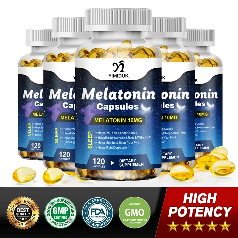 10Mg-Melatonin-Capsules-Improves-Insomnia-Aiding-Fall-Asleep-Fast-60 ...
