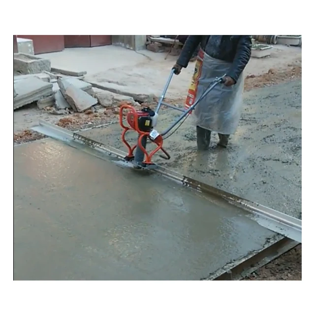 Small-Hand-Push-Electric-Laser-Screed-6-Meters-Concrete-Gasoline ...