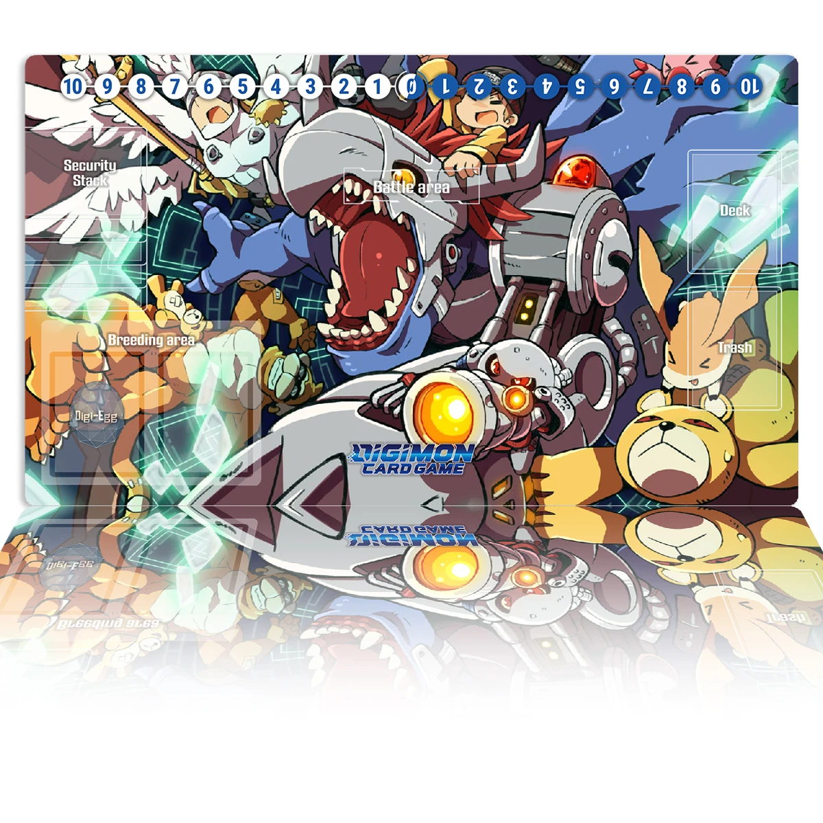 Digimon-Playmat-Metal-Greymon-Angemon-DTCG-CCG-Board-Game-Trading-Card ...