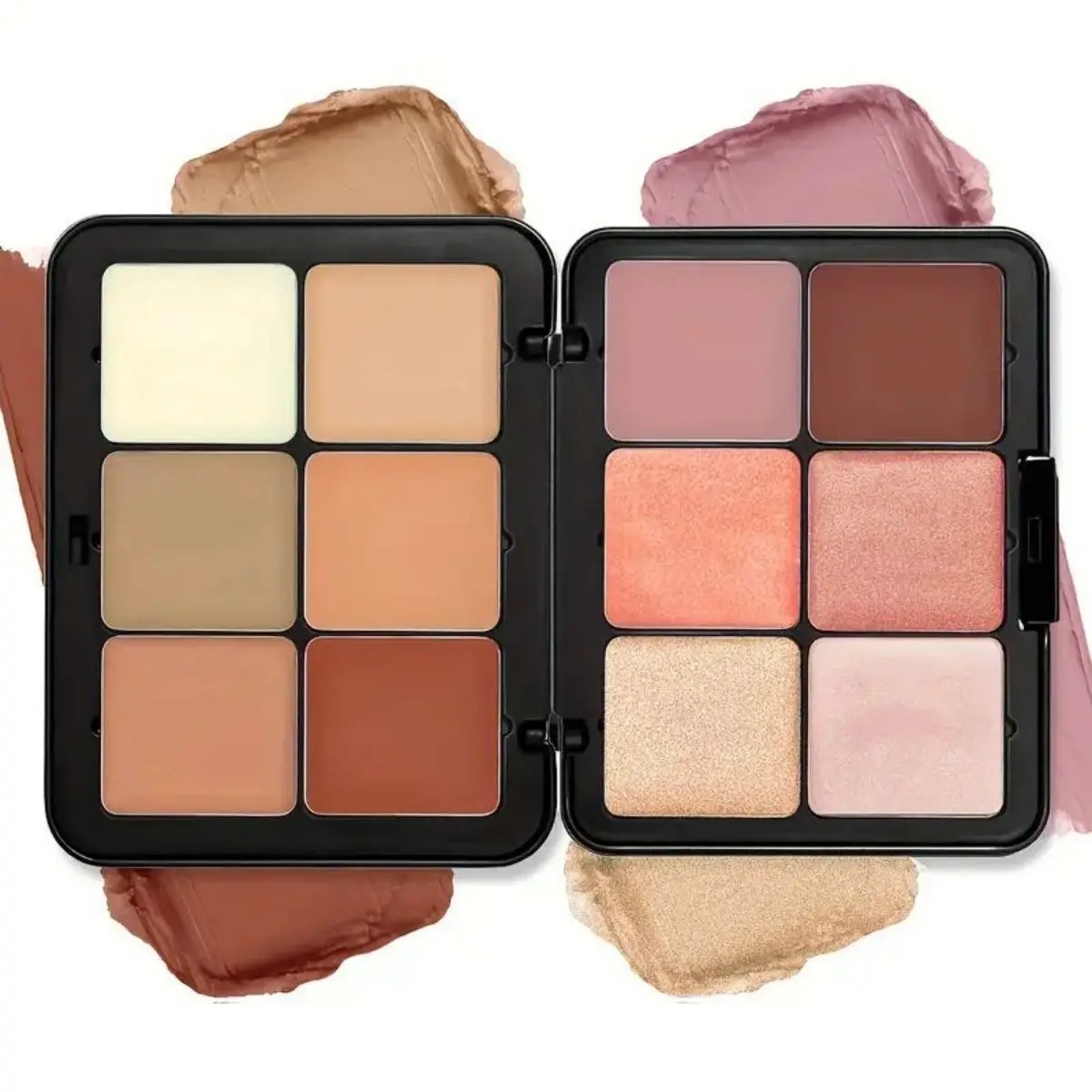 12-Colors-Highlighter-Cream-Brightening-Contouring-Face-Makeup-Cream ...