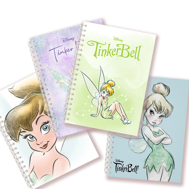 A5 Spiral Notebook Tinkerbell Tinker Bell Faery Fairy Elf Flower Elves ...