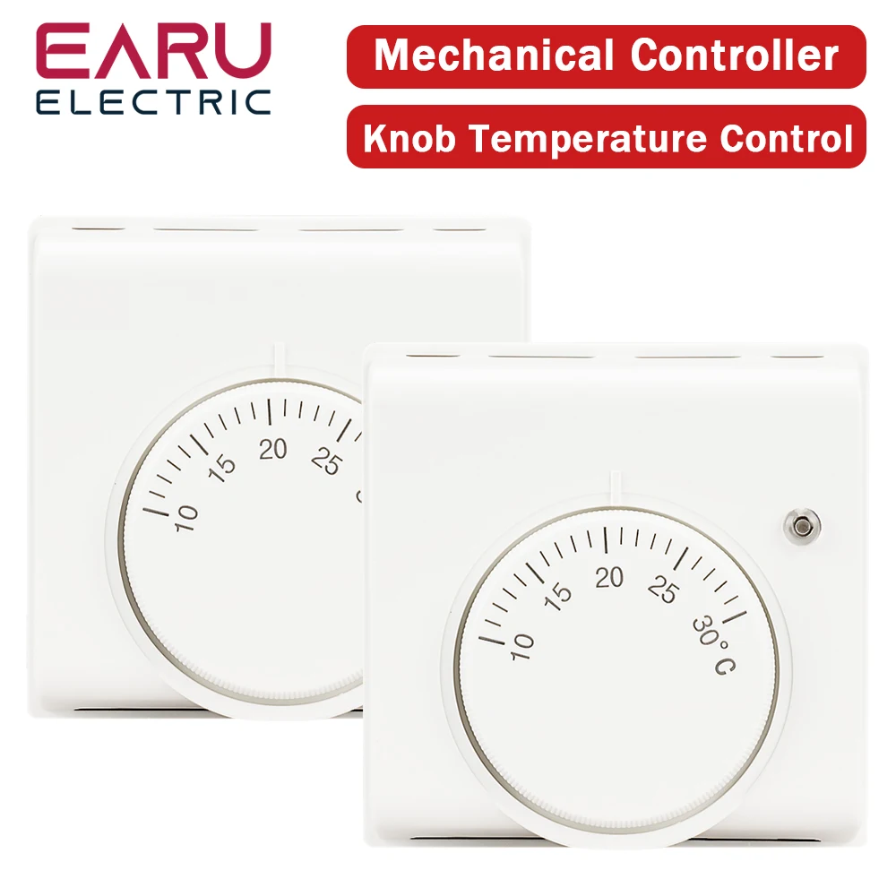 220V-Mechanical-Room-Temperature-Controller-Air-Conditioning-Knob ...