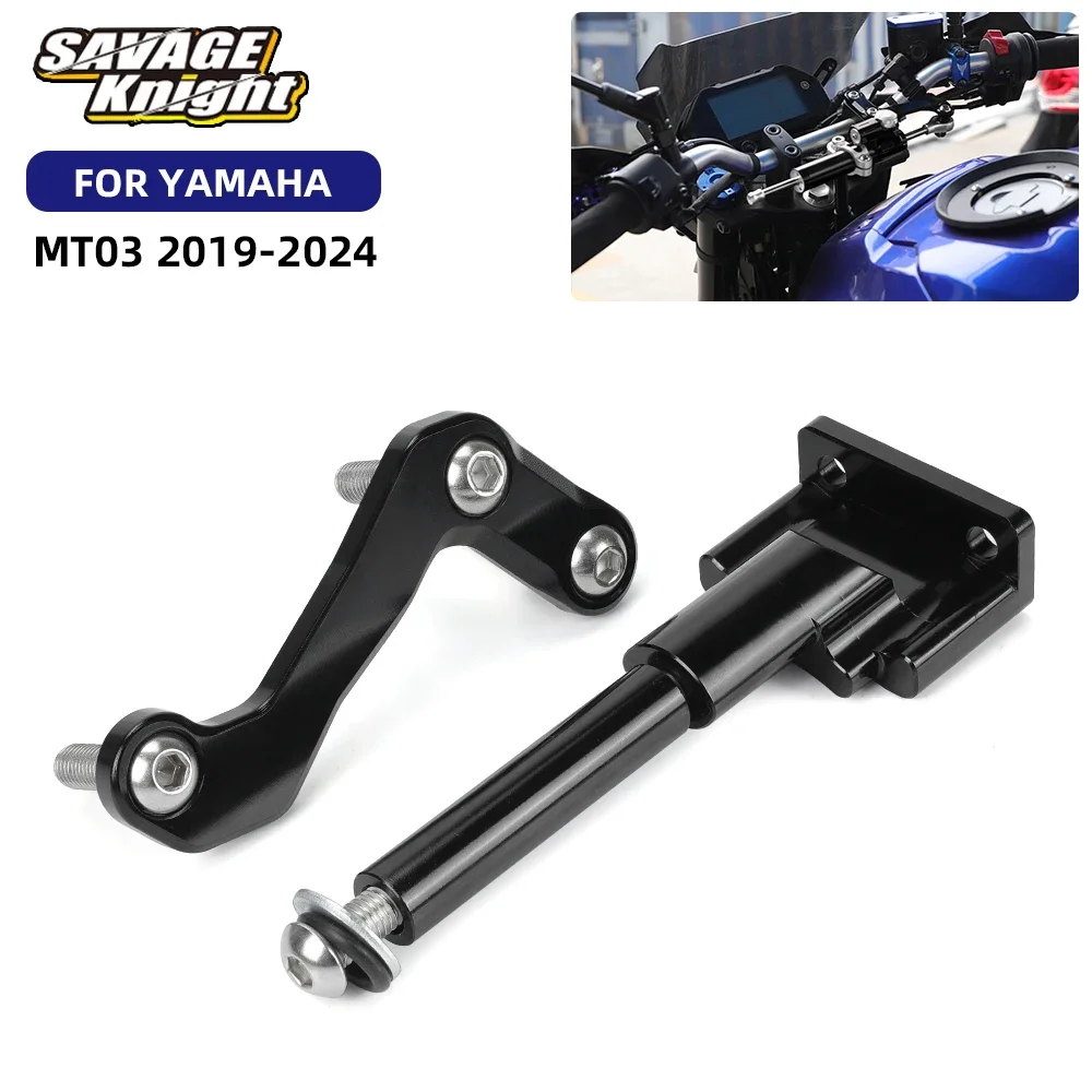 For YAMAHA MT03 Linear Steering Damper Stabilizer Steering Stabilizer ...
