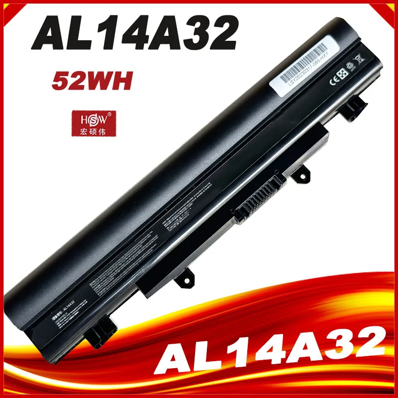 AL14A32 Laptop Battery For Acer Aspire E1-571 E1-571G E5-421 E5-471 E5 ...